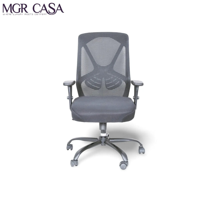 MGR YARIS BLACK MID BACK MESH OFFICE CHAIR – MGRCASA